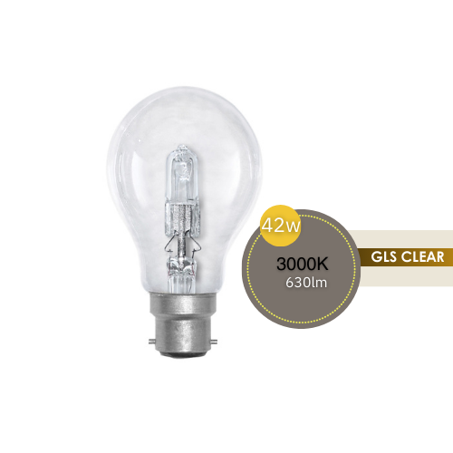 GLS 42W BC CLEAR HALOGEN LUS30022