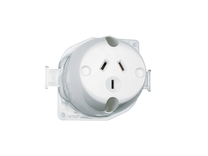 surface socket 413 clipsal 413we