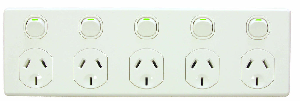 CHEETAH - 5 GANG FIXED POWER POINT CHBIG5