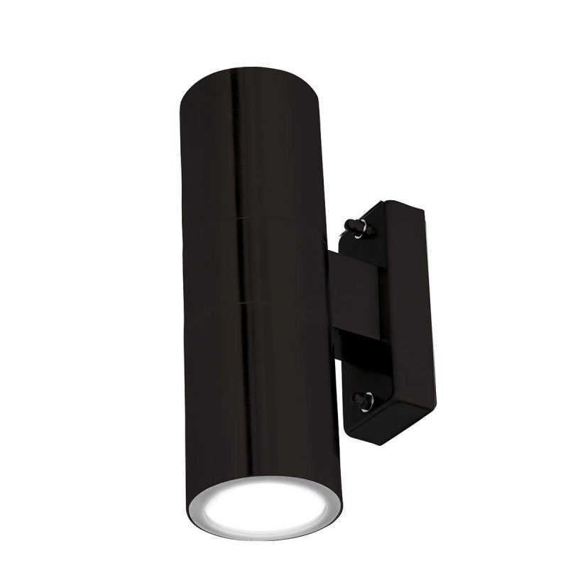 DENVER II Round Up/Down LED Wall Light Black - 17529/06