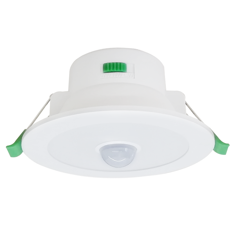 LED Downlight With Sensor Tri Colour 3K 4K 5K With Flex and Plug