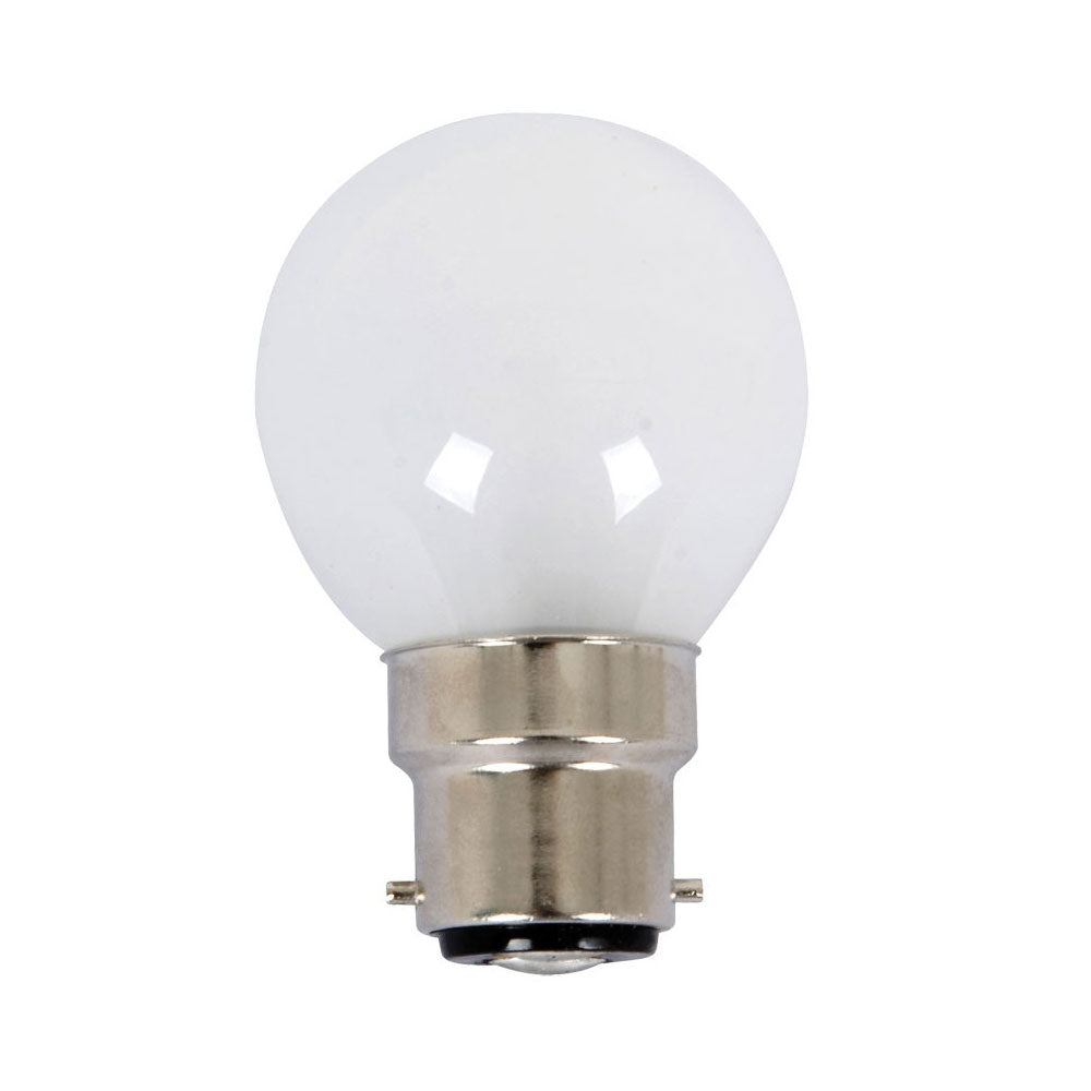 Halogen Fancy Round Light Bulb Bayonet B22 240V 18W=25W Pearl Dim -302