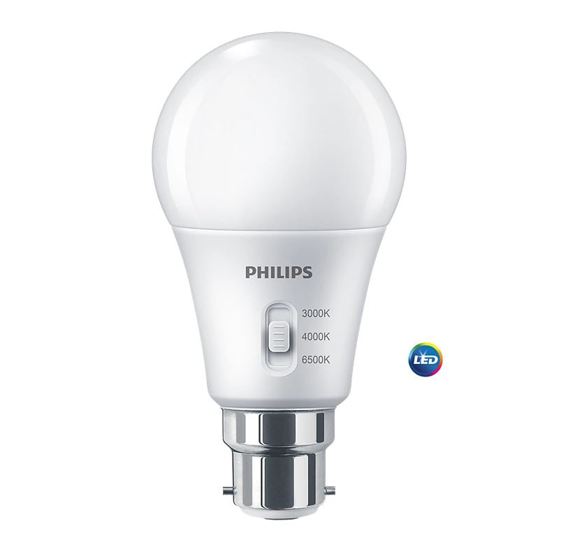 Philips Essential SmartBright LED bulb 8W B22 TRI Colour - 92900357221